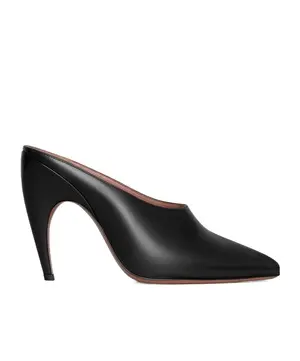 Alaïa Shark Heeled Mules