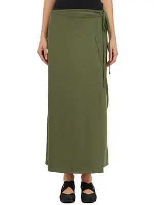 LEMAIRE Tied-waist Midi Skirt - No