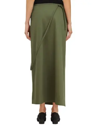 LEMAIRE Tied-waist Midi Skirt - No