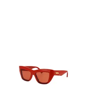 Bottega Veneta Rectangle Frame Sunglasses