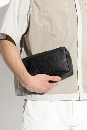 Dsquared2 Logo Embossed Wash Bag