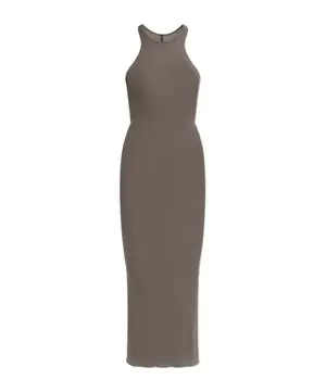 Rick Owens Sleeveless Maxi Dress - Brown