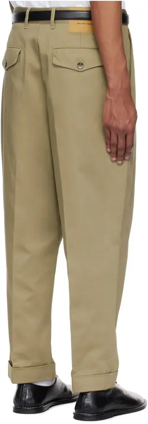 Ami Oversized Carrot Trousers