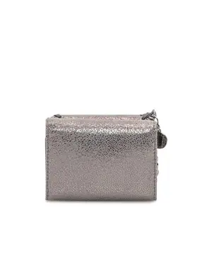 Stella McCartney Logo Engraved Chain Detailed Wallet