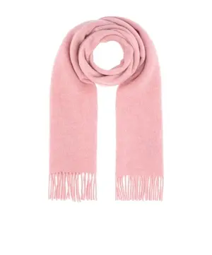 GANNI Tasseled Scarf - Pink