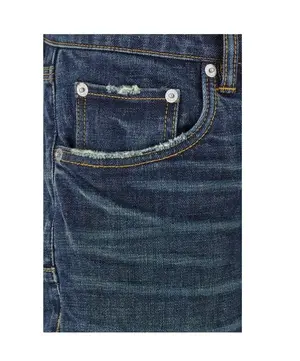 PURPLE BRAND Stonewashed Skinny Jeans - Blue