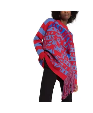 Stella McCartney Eco Hero Intarsia Jumper - Red