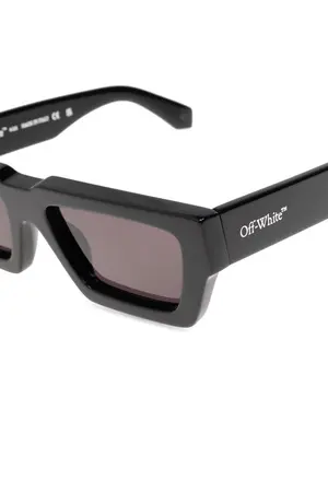 Off-White Rectangular Frame Sunglasses