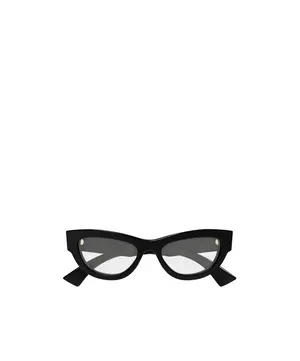 Gucci Cat Eye Frame Eyeglasses - Black