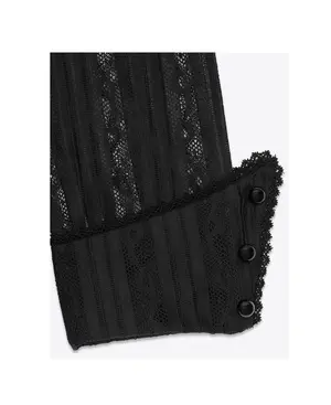 Saint Laurent Lace Shirt