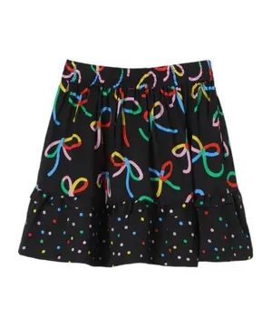 Stella McCartney Elasticated Waist Skirt With Graphic Print