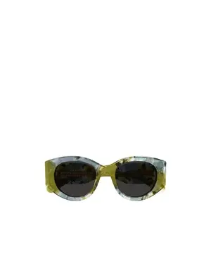 Chloé Eyewear Oval Frame Sunglasses - Black