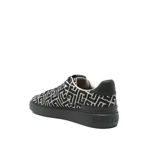 Balmain B-court Monogram Sneakers