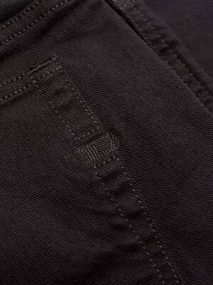 DIESEL® Sleenker Logo Patch Slim-fit Jeans - Black