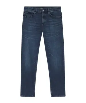 Hugo Boss Tapered-leg Jeans - Blue