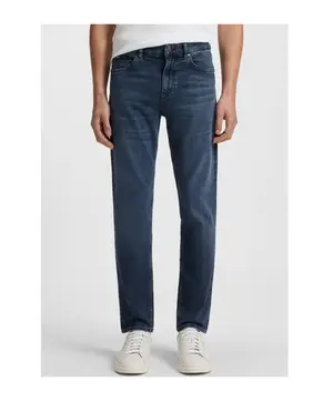 Hugo Boss Tapered-leg Jeans - Blue