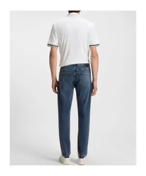 Hugo Boss Tapered-leg Jeans - Blue