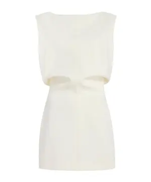 Khaite Toma Sculptural Mini Dress