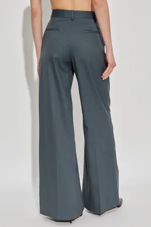 IRO PARIS Belted Wide Leg Trousers - Black