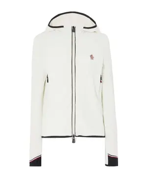 Moncler Long Sleeve Zip-up Hooded Jacket
