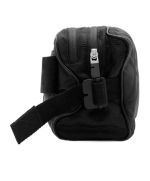 Burberry Check-jacquard Zipped Belt Bag - Black