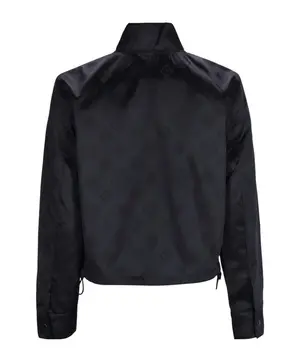 Casablanca Logo-pattern Zipped Bomber Jacket
