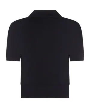 A.p.c. Short Sleeve Polo Shirt - Black