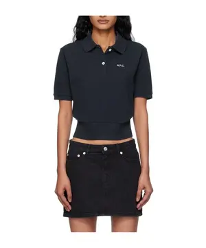 A.p.c. Short Sleeve Polo Shirt - No