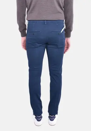DONDUP Navy Tailored Pants