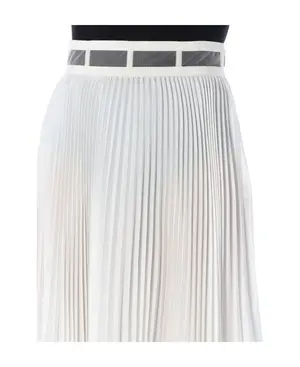 Dior Pleated High Waist Midi Skirt