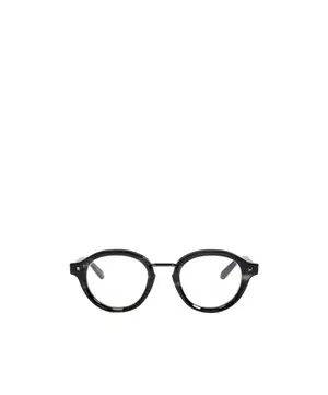 Valentino Garavani Round Frame Eyeglasses With Rivets - Black