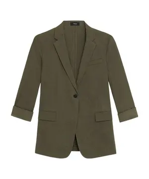 Theory Single-button Lapel Jacket