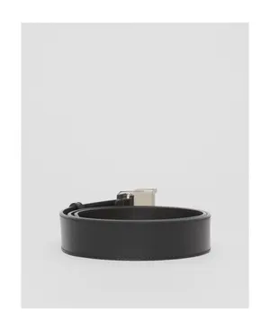 Burberry Letter Graphic Leather Belt
