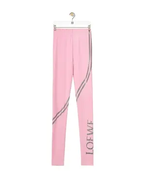 Loewe Leggings In Polyamide And Elastane - Pink