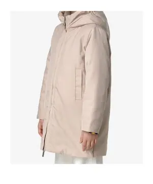 K-WAY Long-sleeved Hooded Casual Jacket - Nude