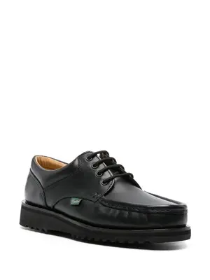 Paraboot Thiers Patent Leather Boat Shoes