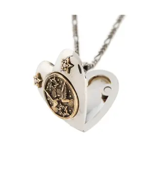 Alexander McQueen Heart Locket Necklace