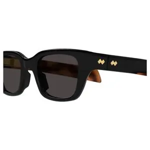 Bottega Veneta Rectangular Frame Sunglasses - Black