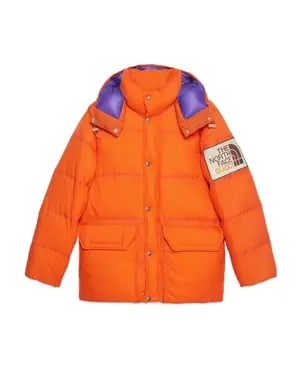Gucci The North Face X Down Jacket - Orange