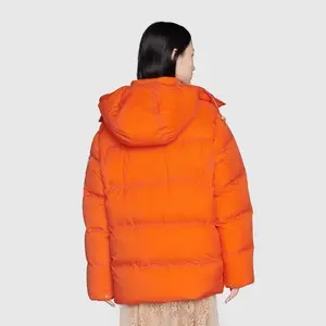 Gucci The North Face X Down Jacket - Orange