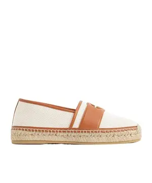 Gucci Logo Cut-out Slip-on Espadrilles - Multicolor