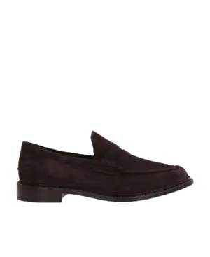 TRICKER'S Adam Suede Loafers - Black