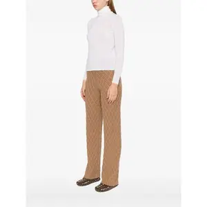 Max Mara Saluto Turtleneck Long-sleeved Jumper - White