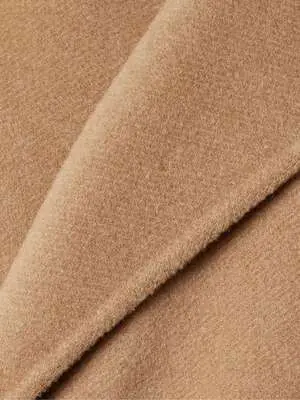 Khaite Rothen Belted Coat - Camel