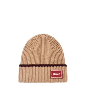 Drole De Monsieur Drôle De Wool Beanie - Brown