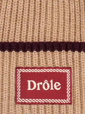 Drole De Monsieur Drôle De Wool Beanie - Brown