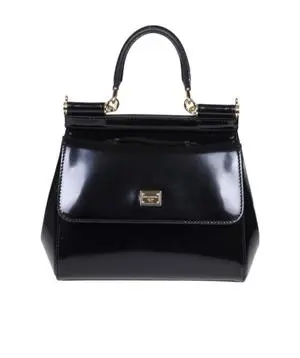 Dolce & Gabbana Small Sicily Bag - Black