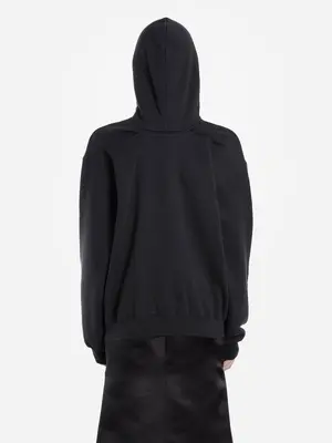 Balenciaga Logo Hoodie - Black