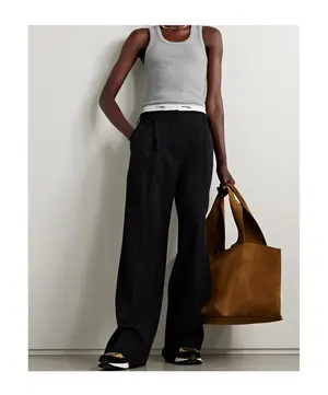 AGOLDE Ribbed Stretch Vest