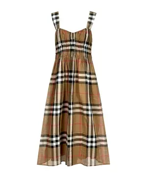 Burberry Shirred Day Dresses